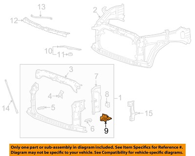 GM OEM Left-Outer Support 84214081 | eBay