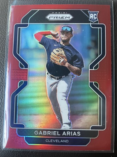2022 Panini Prizm Baseball GABRIEL ARIAS RC ROOKIE RED Prizm #70 ...