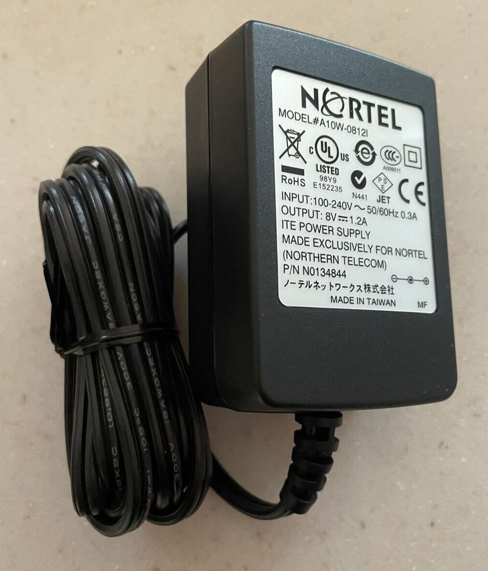 Original Nortel A0838158 Call Pilot Power Supply 8vdc for sale online ...