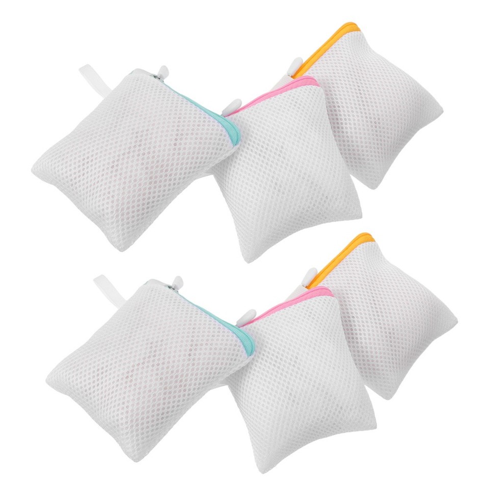 6pcs Delicate Laundry Bag: Small Mesh Washing Bags For Washing Machine ...