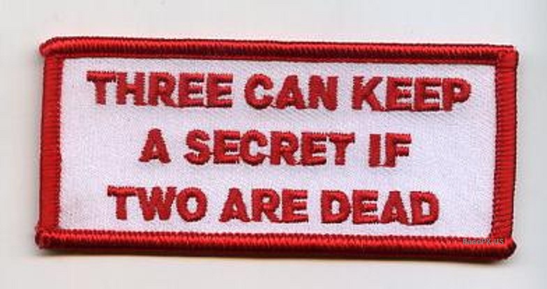 OUTLAW BIKER GANG HOG RIDER 666 BIKER 1%er PATCH: WHEN IN DOUBT KNOCK ...