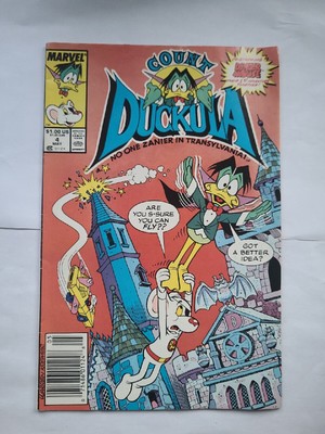 Marvel Count Duckula Comic #4 1989 | eBay