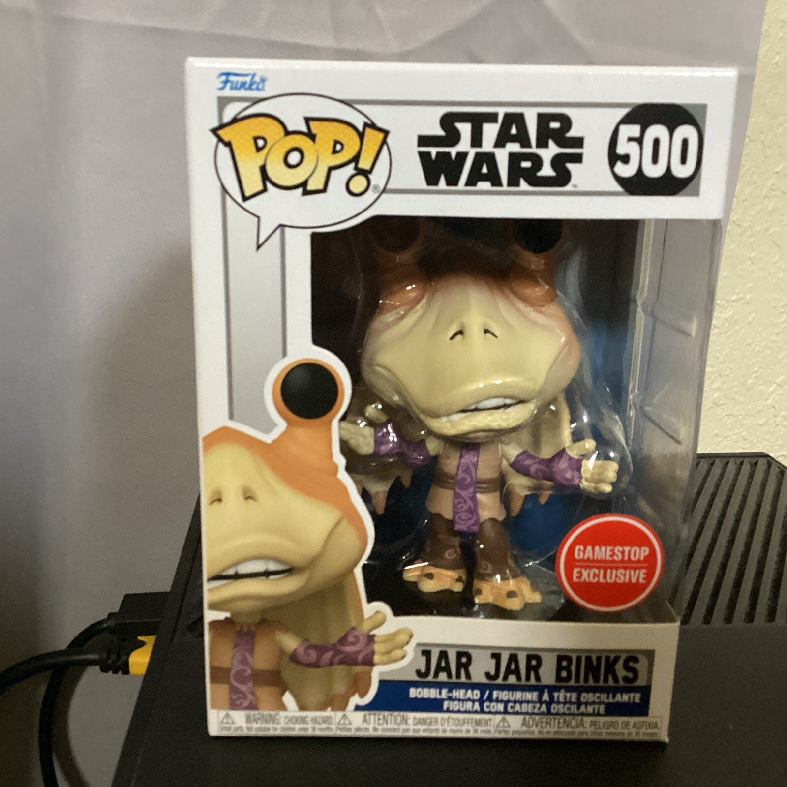 Funko Pop! Vinyl: Star Wars - Jar Jar Binks - GameStop (Exclusive) #500 ...