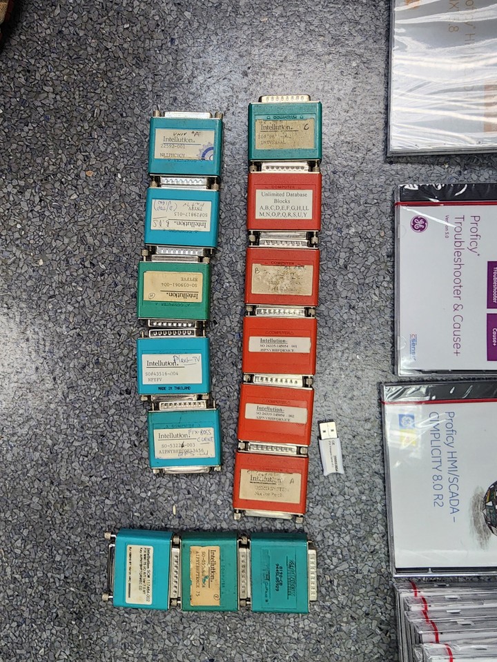 Large lot of Intellution Software and Keys | eBay