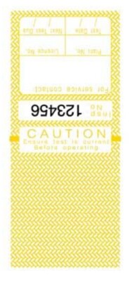 Promark SELF ADHESIVE SYNTHETIC TEST TAGS 100Pcs June/October, Marker ...