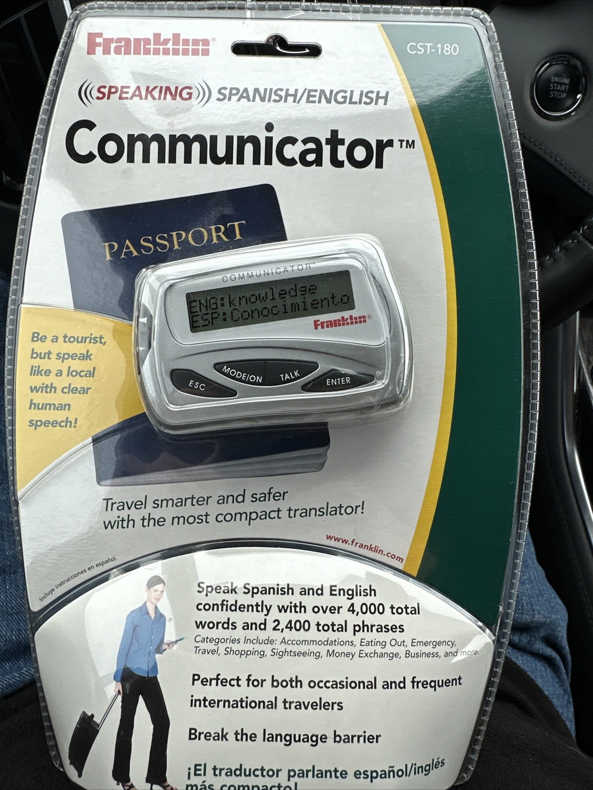 Franklin CST-180 Speaking Spanish English Communicator Translator BRAND ...