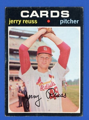 1971 Topps #158 Jerry Reuss *Good* St. Louis Cardinals | eBay