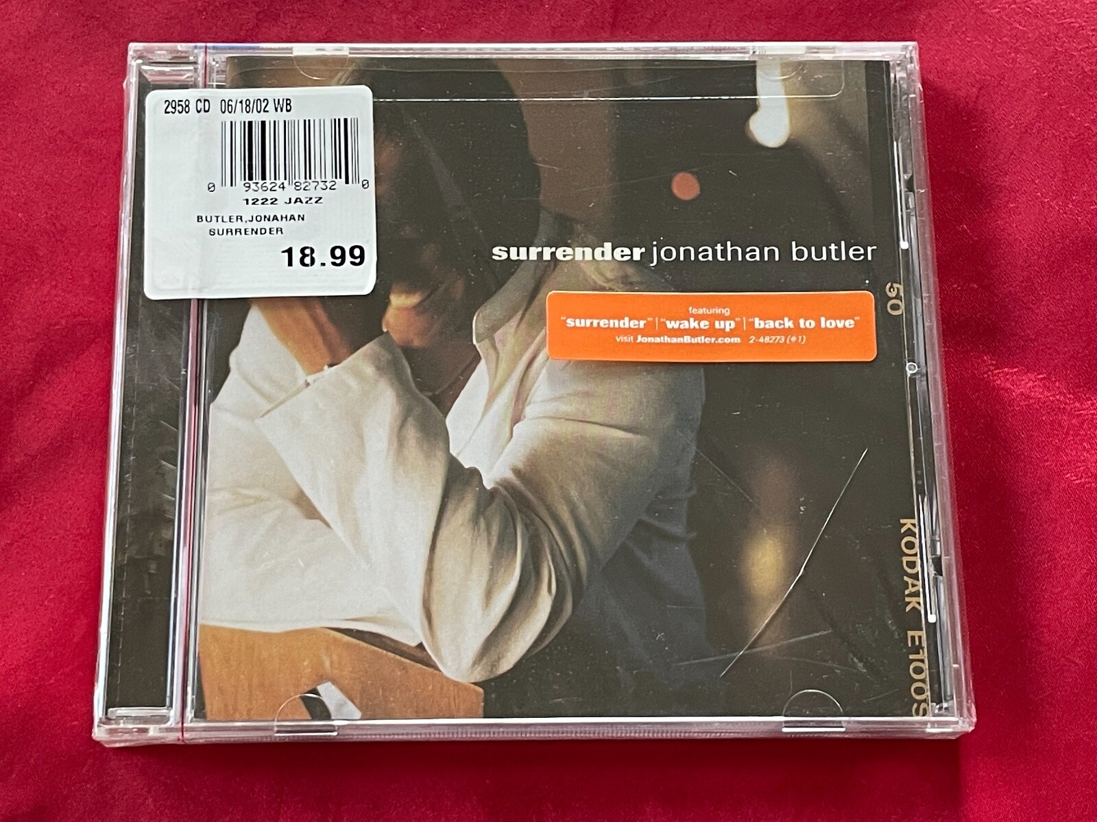 Surrender by Jonathan Butler (CD, Jun-2002, Warner Bros.) for sale ...