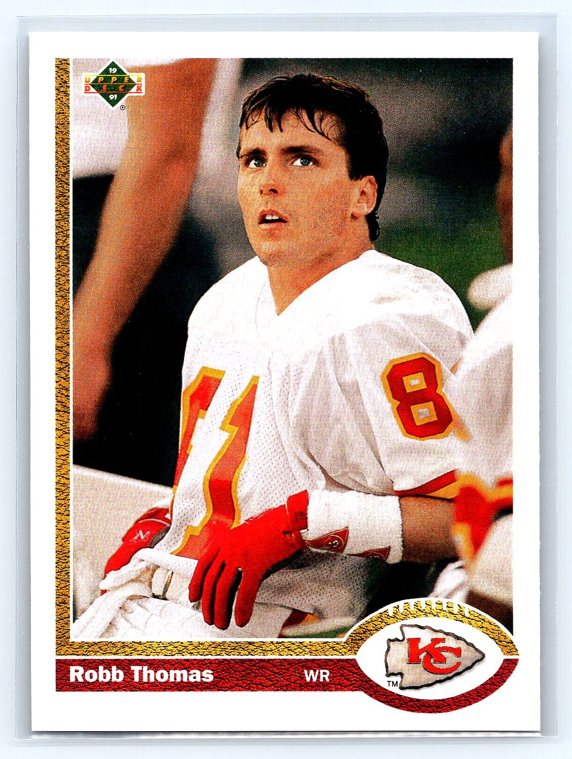 1991 Upper Deck #543 Robb Thomas Football Kansas City Chiefs | eBay