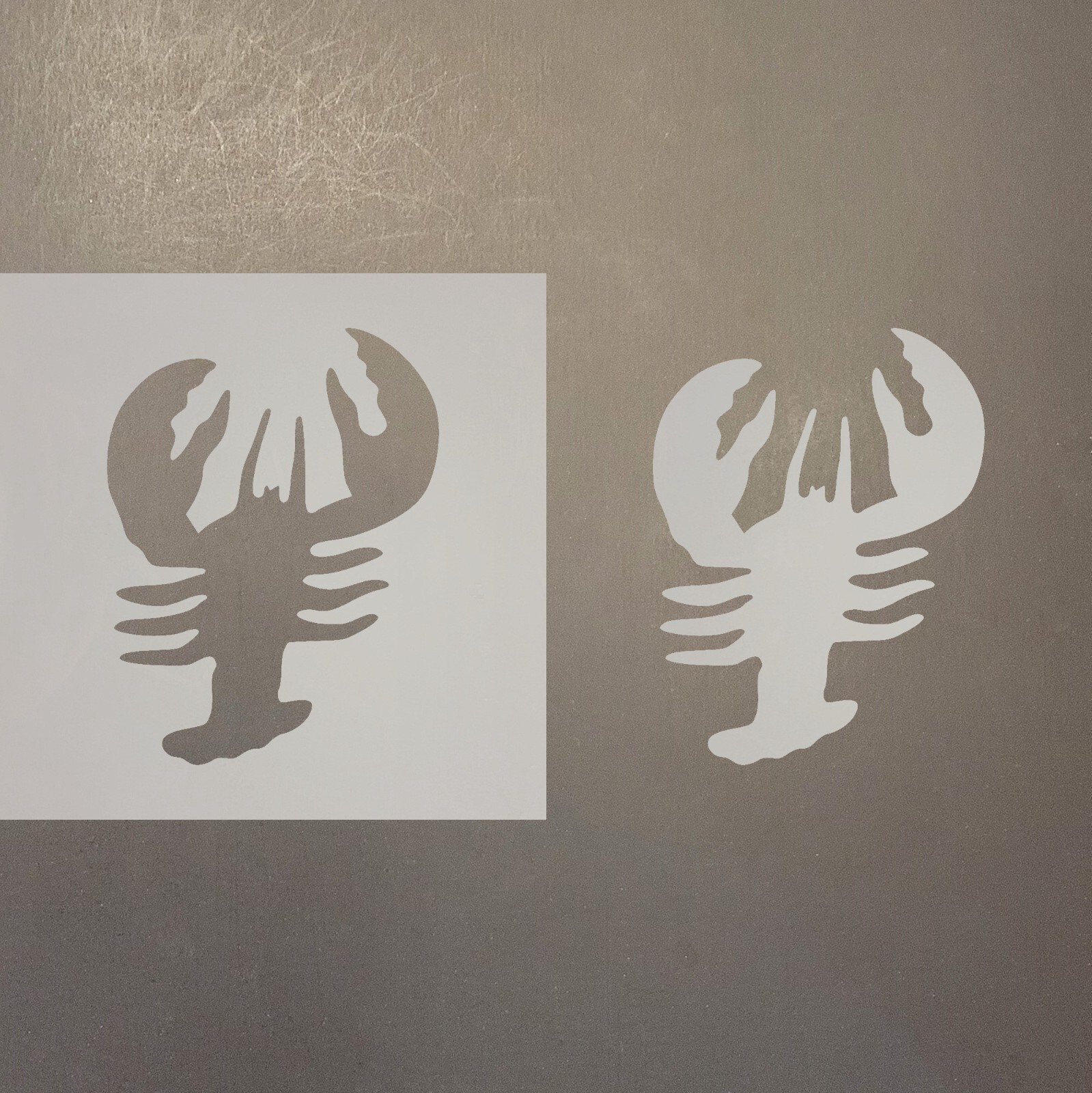 Craw Fish Plastic Mylar Stencil Airbrush Painting Art Supplies | eBay