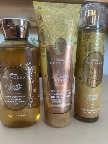 🌹Bath and Body Works Princess Belle Bundle - Lotion, Body Gel & Mist -🌹 ...