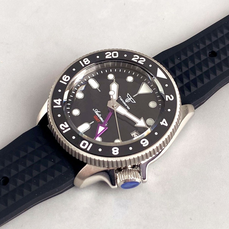 83.6g 37mm SKX Sapphire 20ATM Dive GMT WristWatch NH34 Movement Diver ...