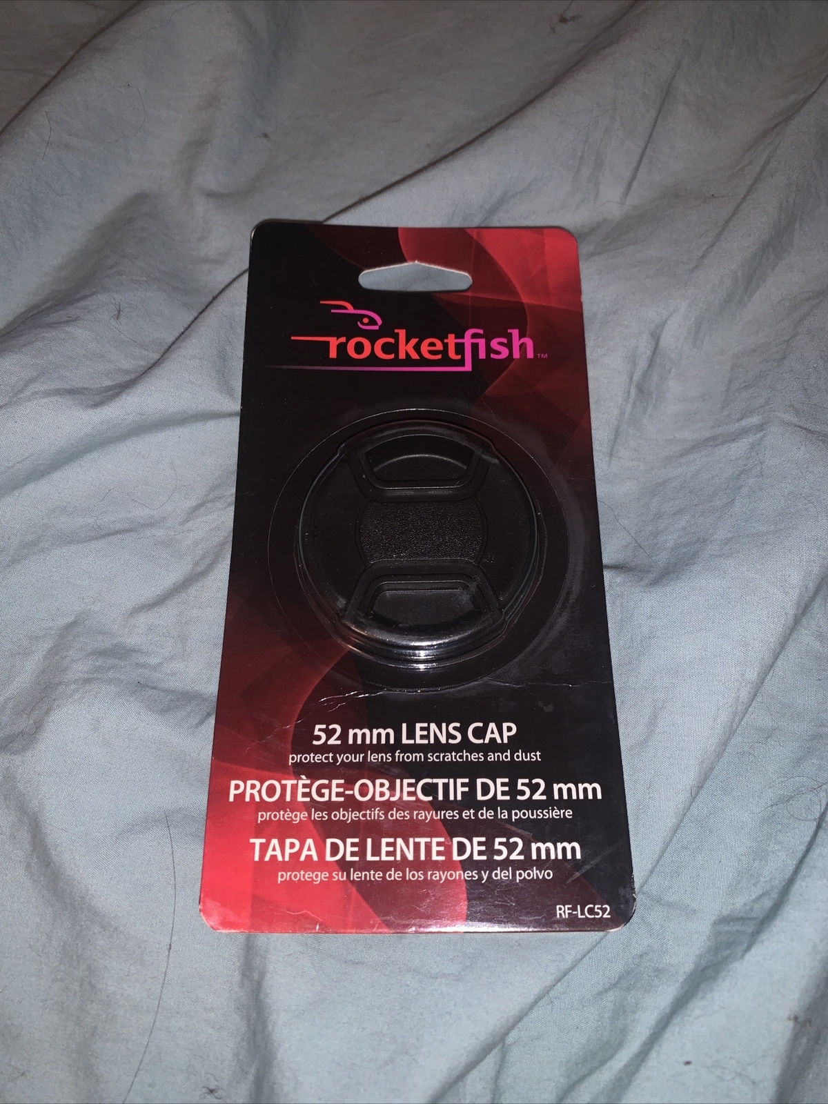 Rocketfish RF-LC52 52 mm Lens Cap Digital DSLR Camera Scratch Dust ...