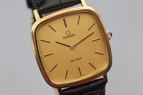 *Near Mint* OMEGA De Ville Cal.625 Hand Winding Gold Mens Vintage Watch ...