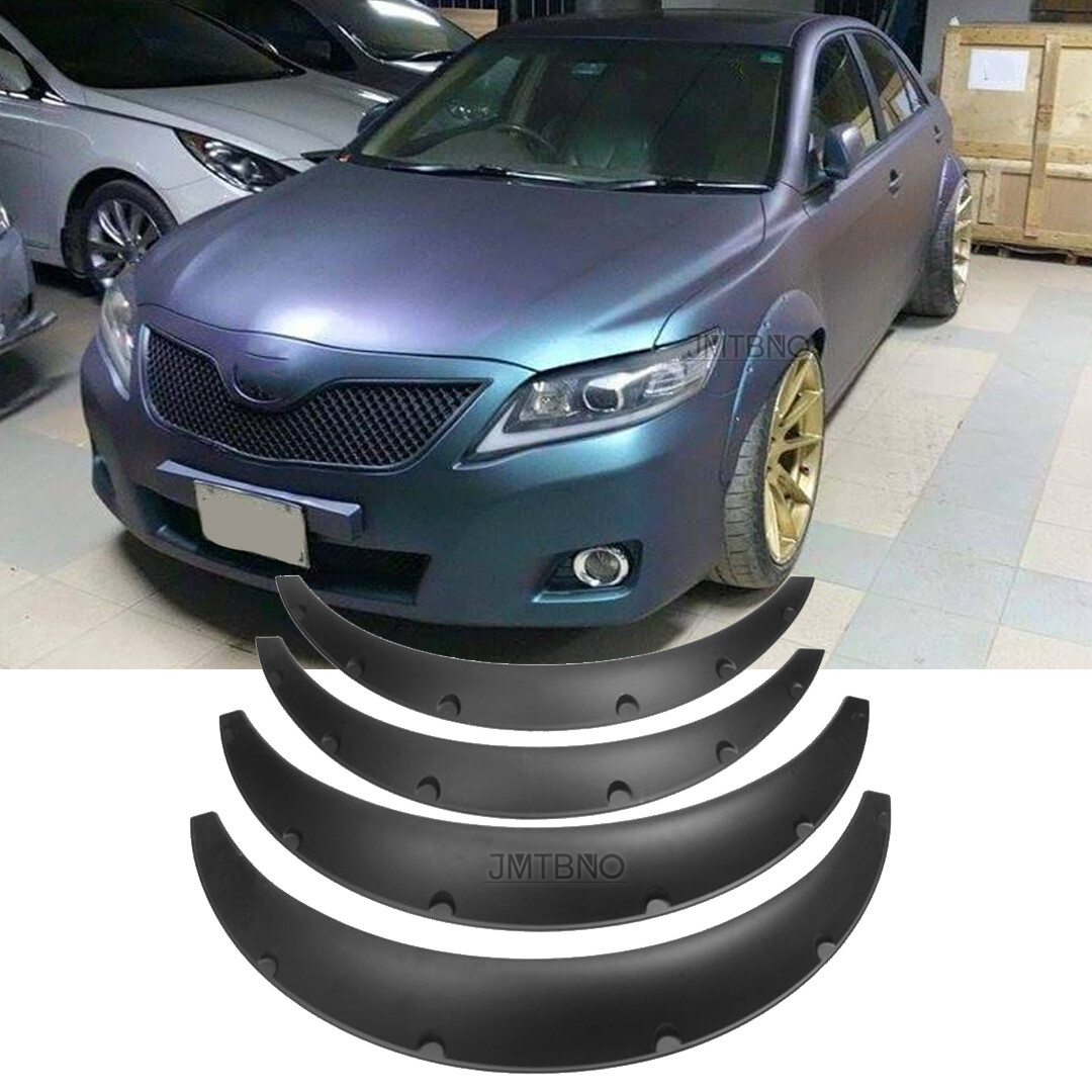 For Toyota Corolla 4xCar Fender Flares Wide Body Wheel Arches Flexible ...