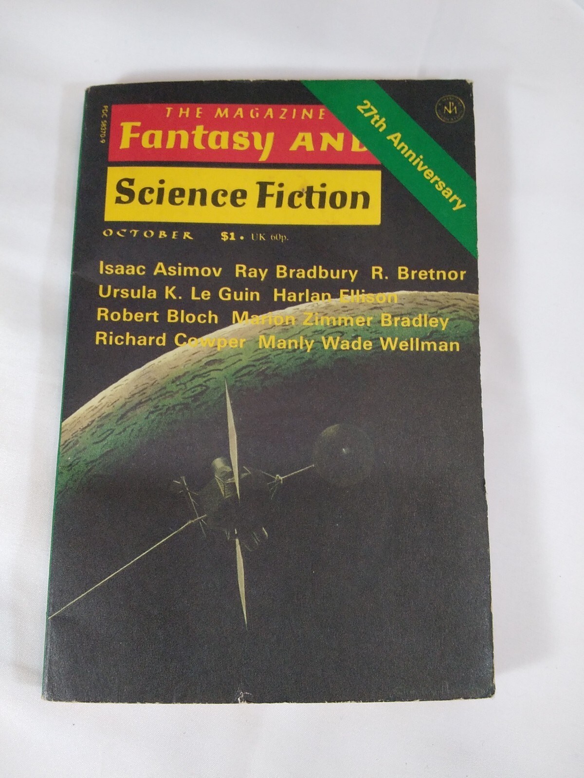 The Magazine Of Fantasy And Science Fiction~ OCT. 1976 Ray Bradbury ...