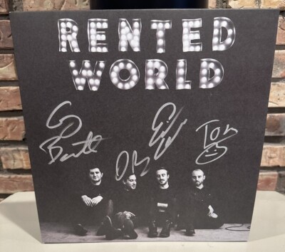 THE MENZINGERS Signed Rented World Exclusive Grey LP (Autographed) | eBay
