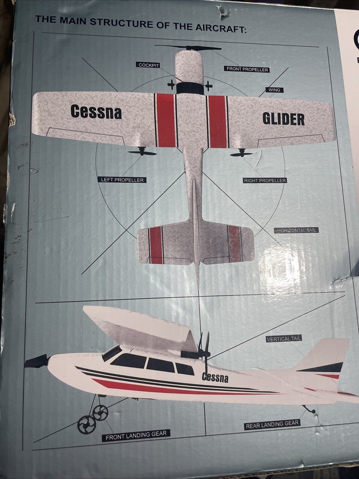 Rc Place Remote Control Airplane Ready To Fly | eBay