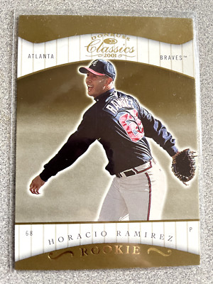 2001 Donruss Classics Horacio Ramirez Rookie Card /585 #130 Atlanta ...