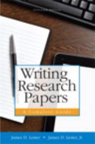 Writing Research Papers : A Complete Guide (spiral) by James D. Lester ...