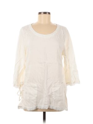 Kleen Women White Long Sleeve Blouse M | eBay