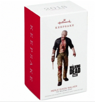 2018 HALLMARK - MERLE DIXON WALKER - THE WALKING DEAD - LTD QTY - NEW ...