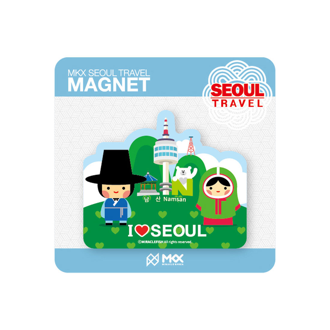 Travel Landmark Seoul Korea Fridge Magnet Refrigerator Magnets Memo ...