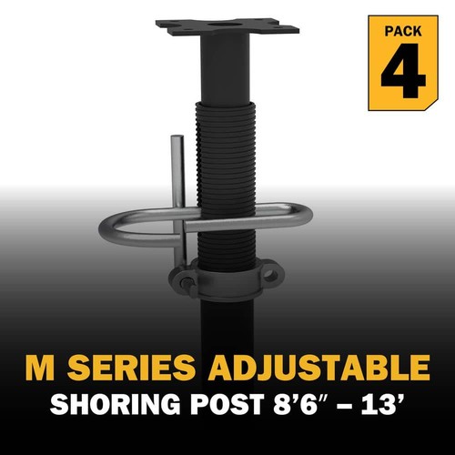 8 ft. 6 in.to 13 ft. Medium Duty Adjustable Shoring Post (Pack of 4) | eBay