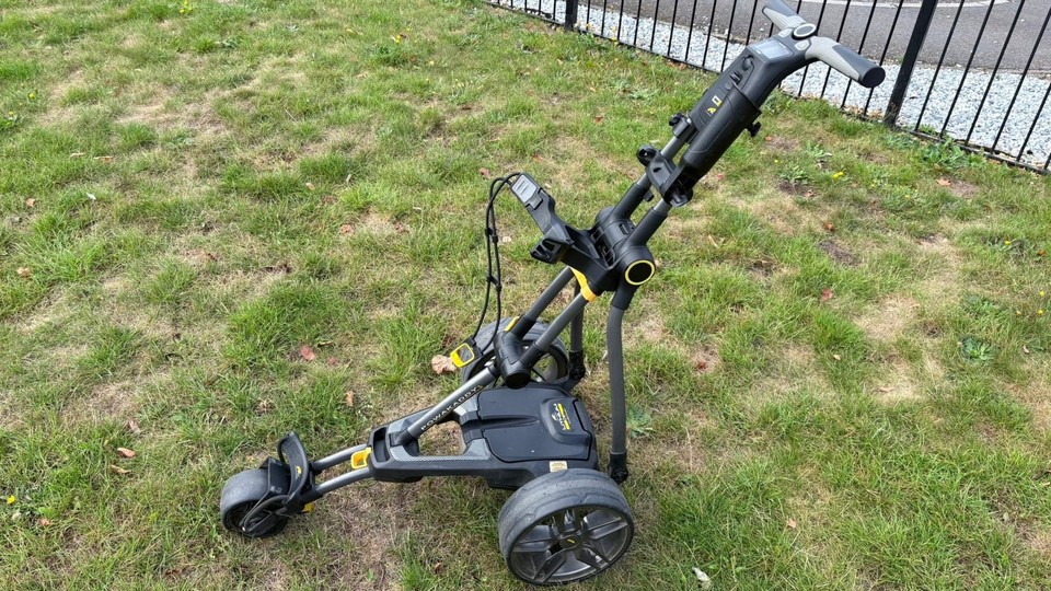 Power Caddy C2i Electric Golf Trolley 36 hole battery plus spare ...