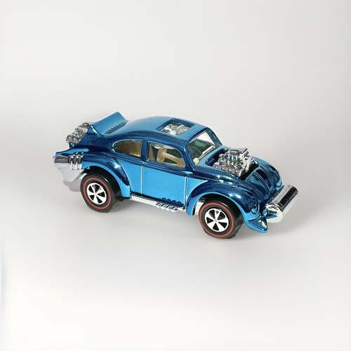 Hot Wheels “CUSTOM MADE CHROME BLUE” REDLINE EVIL WEEVIL Vw, Bug ...
