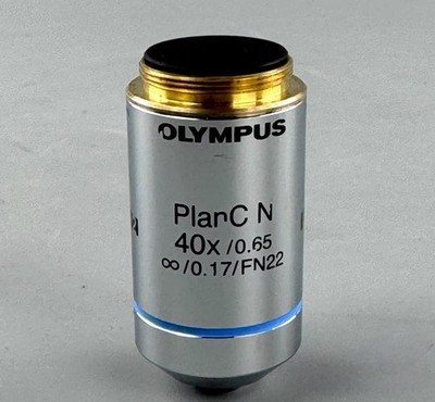 Olympus microscope objective - Plan C N 40X/0.65 flat-field achromatic ...
