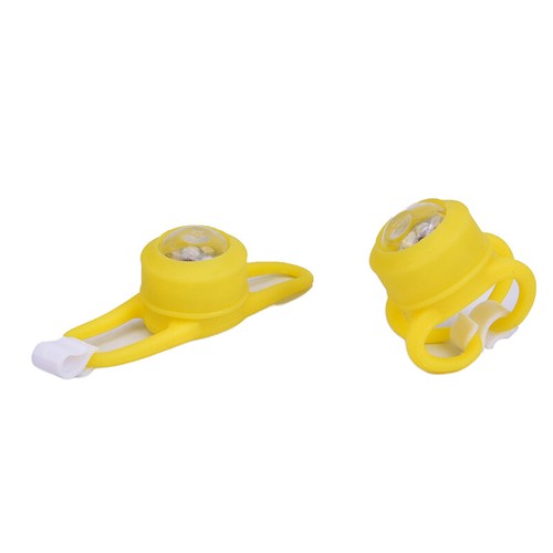 Colorful Bicycle Small Yellow LED Ring lights Bicycle Bell Road Bike ...