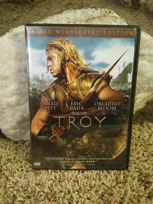 Troy (DVD, 2005, 2-Disc Set, Widescreen) - Brad Pitt, Orlando Bloom ...