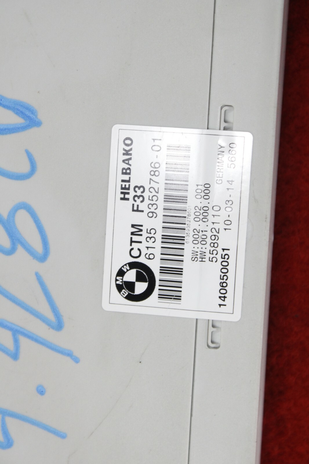 Convertible Top Module CTM ECU BMW OEM F33 F83 428i 435i M4 | eBay