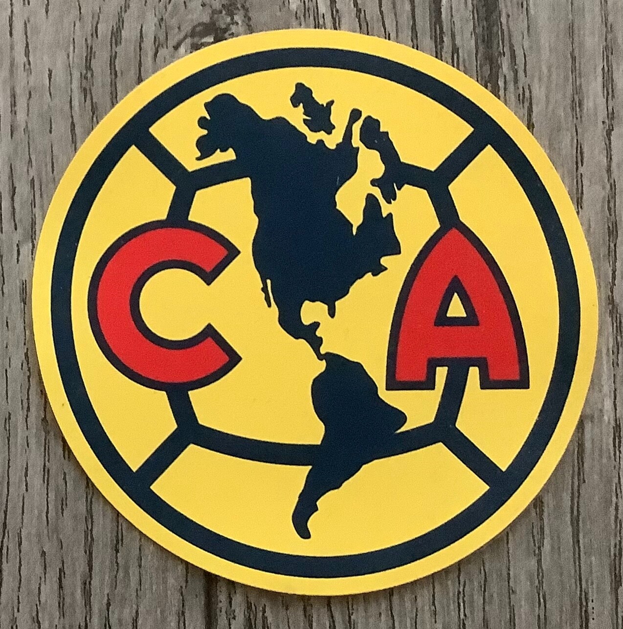 Club America de Fútbol América S.A. de C.V. Patch (Diameter 9.8cm) | eBay