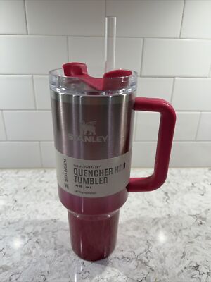 STANLEY 40oz Quencher H2.0 Tumbler Hot Pink Ombre - Camelia Gradient | eBay