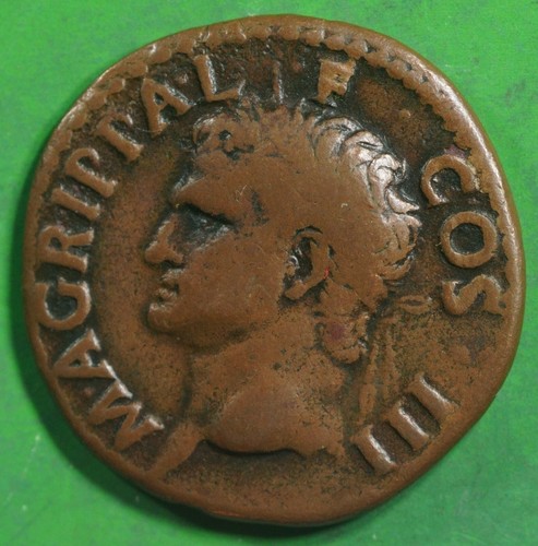 Roman Imperial ae AS Coin of Agrippa NEPTUNE @0660 | eBay