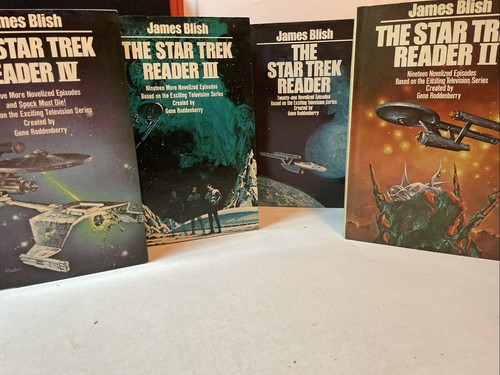 Lot of 4 The Star Trek Reader Series 1-4 by James Blish (Hardcover w/DJ ...
