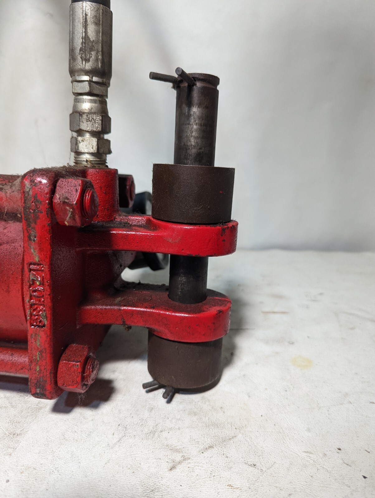 Cross tie rod hydraulic cylinder, 4" bore, 8" stroke | eBay