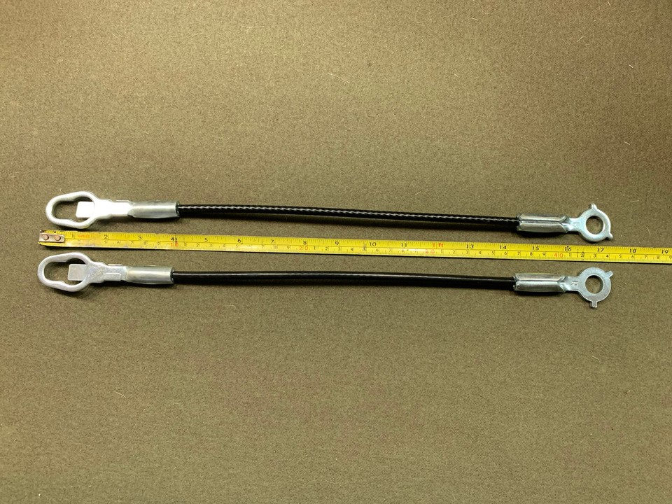 For 1993 - 2011 Ford Ranger Tailgate Straps Cables Pair Left & Right ...