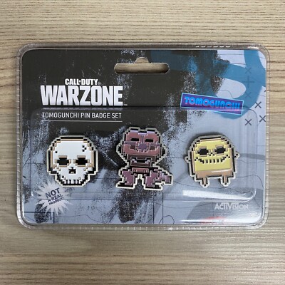 CALL OF DUTY WARZONE TOMOGUNCHI OFFICIAL PIN BADGE SET ACTIVISION VIDEO ...