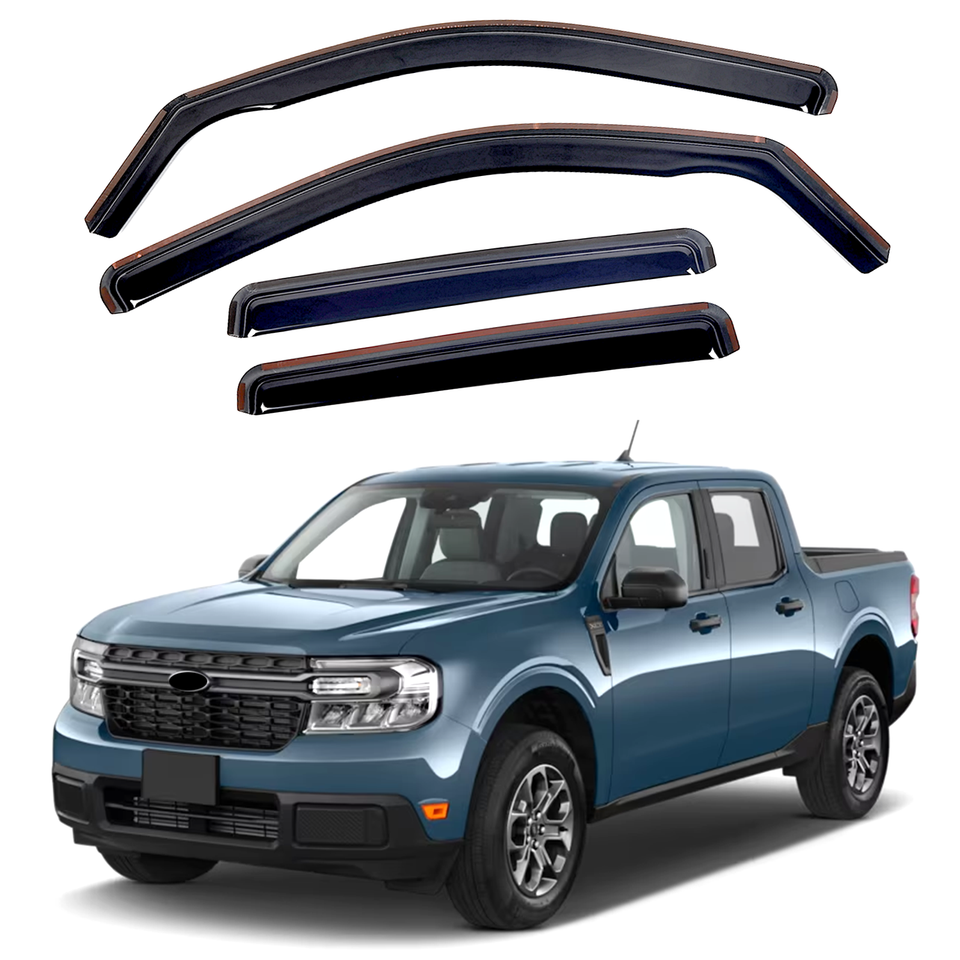 For Ford Maverick 2022-2024 23 Shield Window Sun Visor Vent Deflector ...