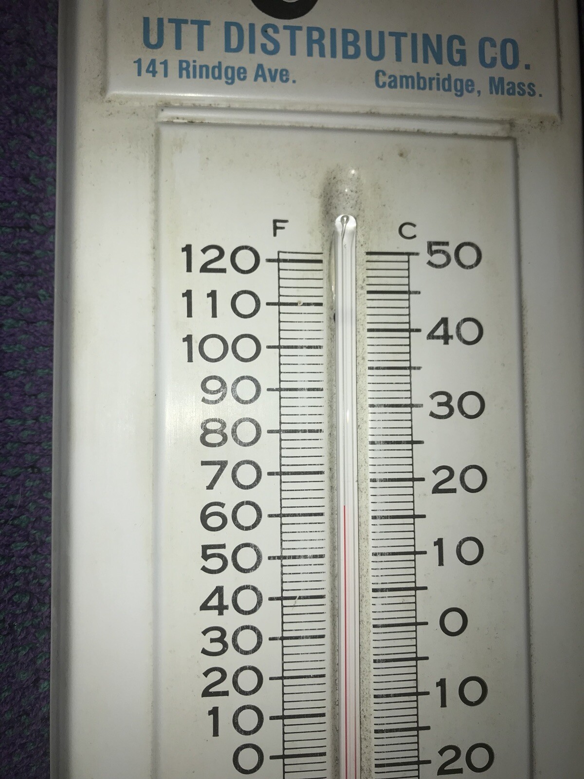 Wise Potato Chips Advertising Thermometer - Original/Vintage Cambridge ...