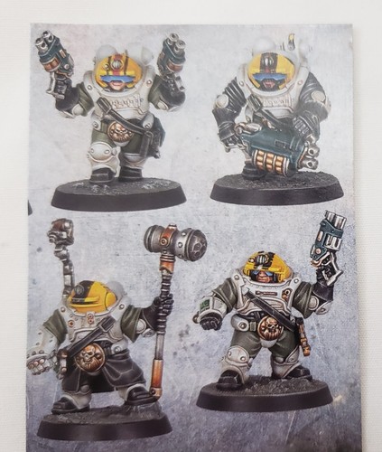 4 Ironhead Squat Prospectors Necromunda Gang Ash Wastes Warhammer 40K ...