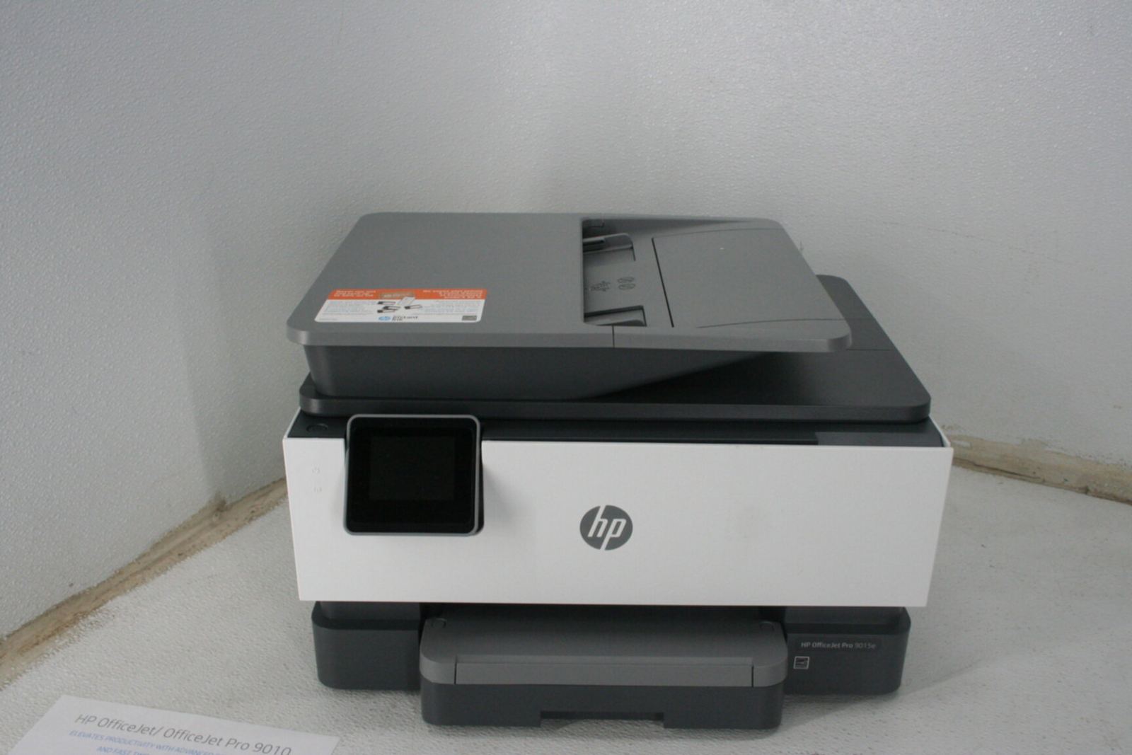 HP OfficeJet Pro 9015e Wireless Color All In One Desktop Printer w ...