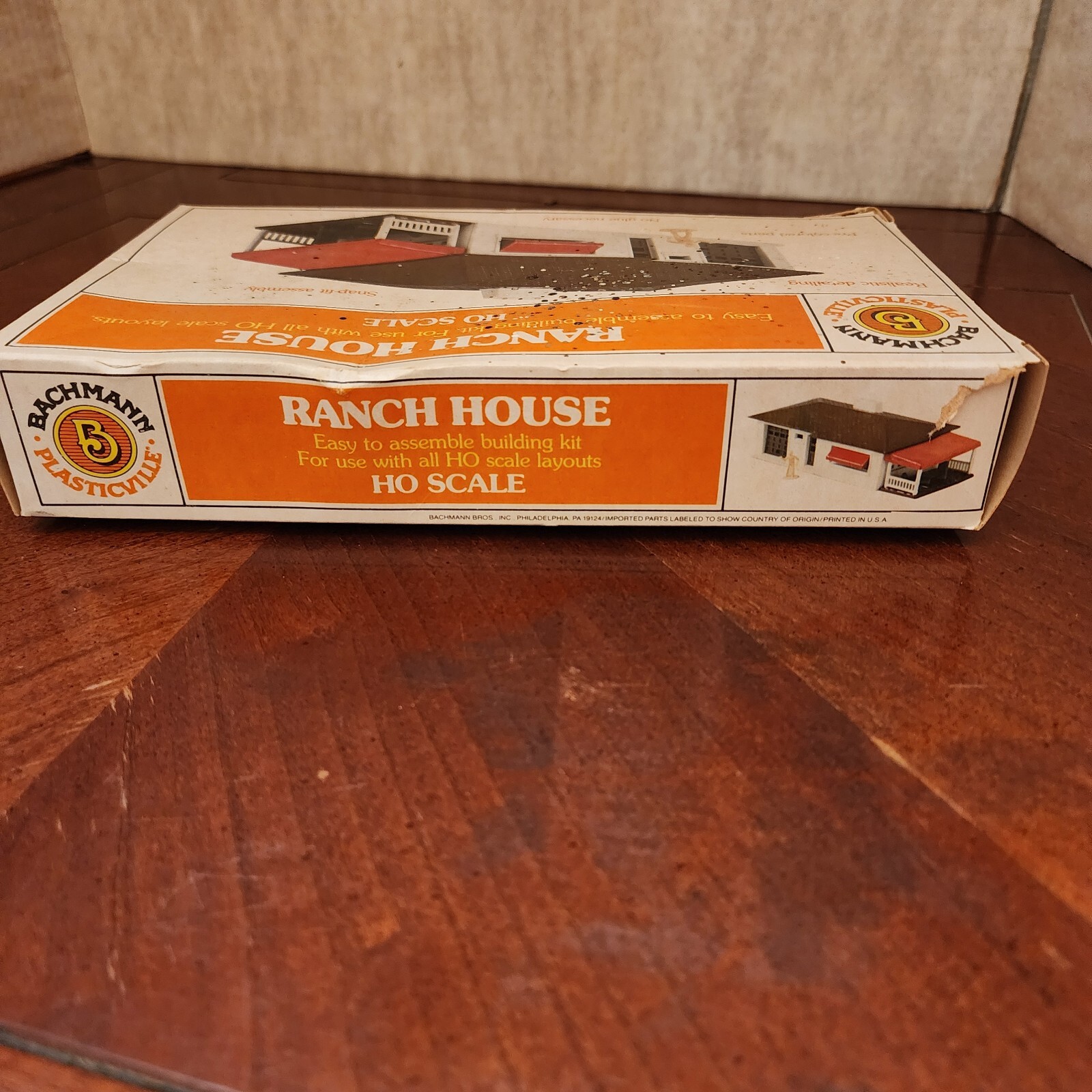 Bachmann Plasticville Ranch House Model Kit No. #45-2654 HO Scale ...
