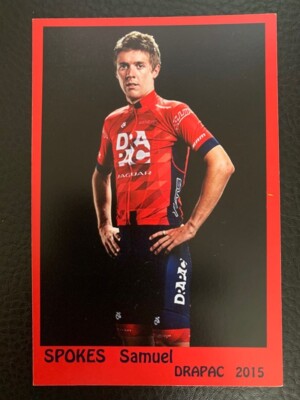 CYCLISME CYCLING carte wielerkaart cycliste Samuel SPOKES (DRAPAC 2015 ...
