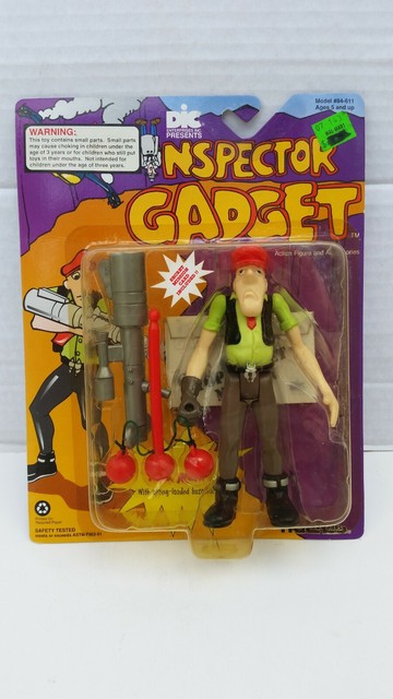 Mad Agent Inspector Gadget Tiger Toys Dic 1992 Action Figure Complete ...