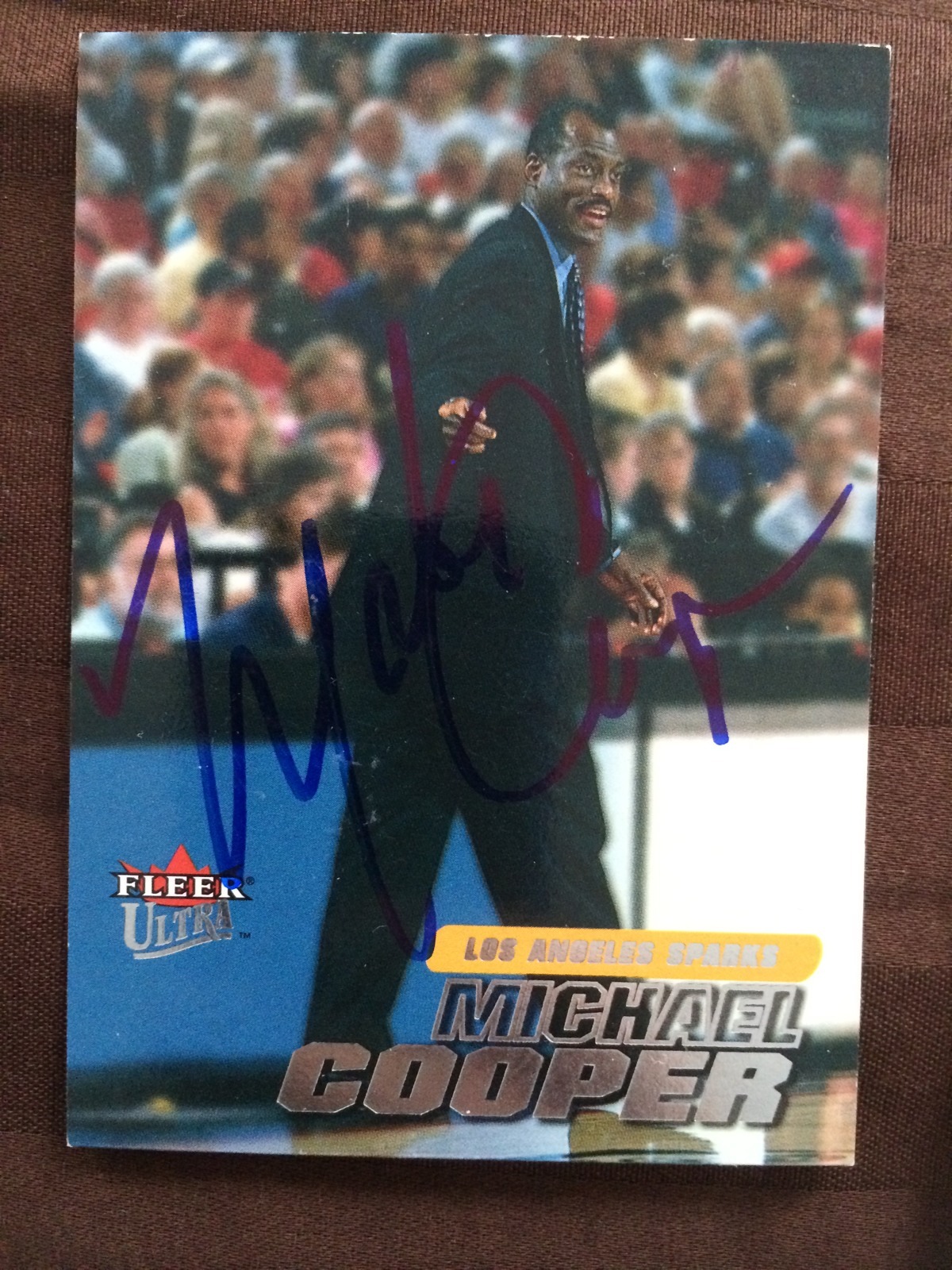 Signed Trading Card Michael Cooper Autographed | eBay
