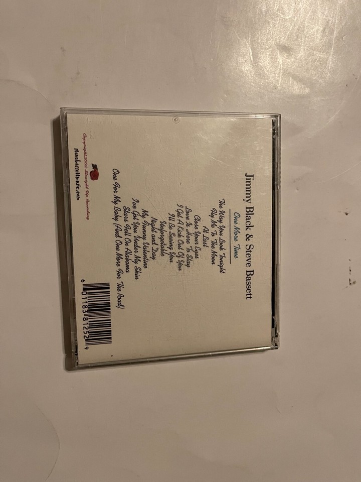 Jimmy Black & Steve Bassett - ONE MORE TIME CD Jazz Pop Piano VG+ | eBay